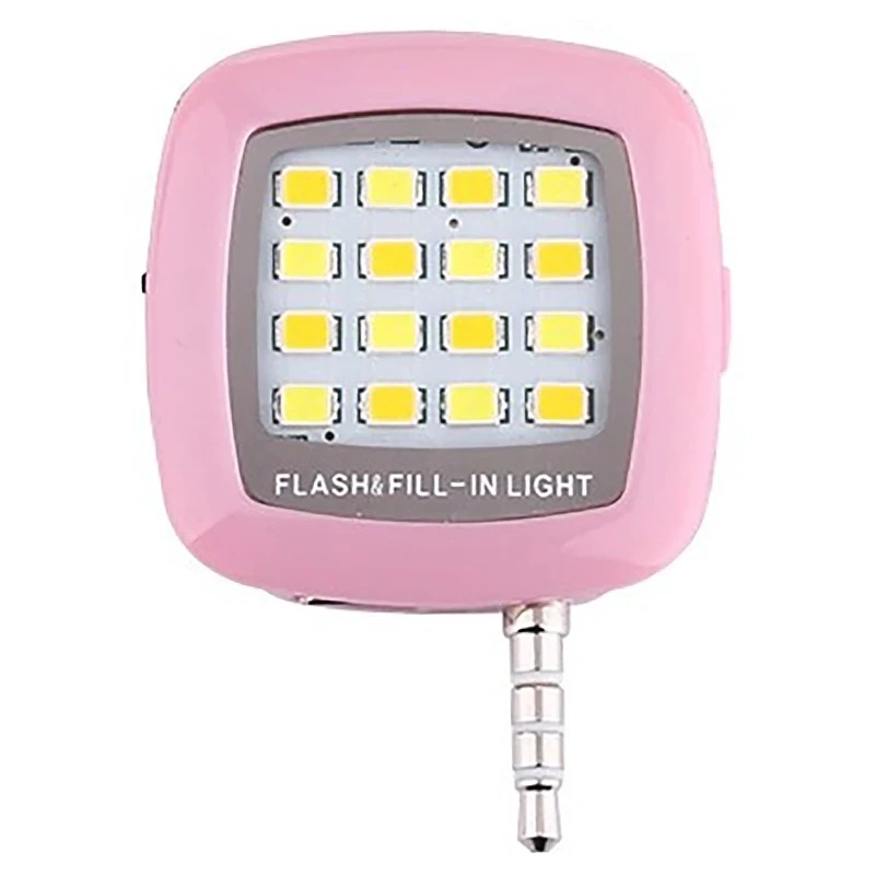 16 LED Portable Mini Phone LED Light Spotlight Selfie Flash Light ...