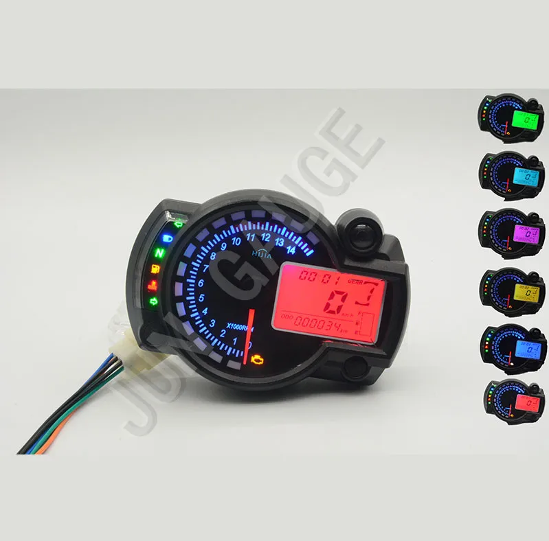 Velocímetro digital LCD, tacómetro, parámetro ajustable, gran oferta ...