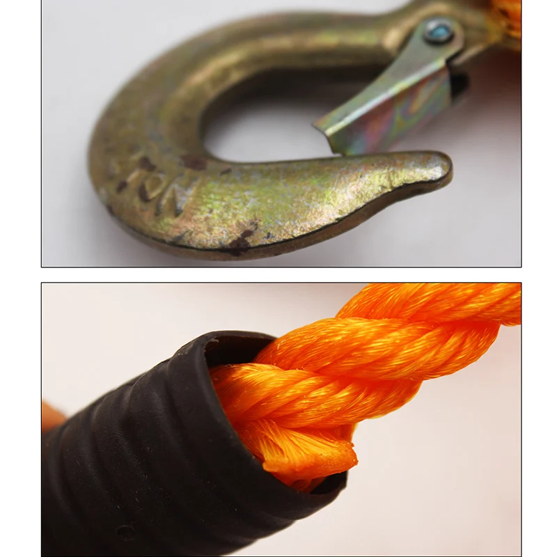 Tow Rope 4 Tonnes 3.7M Car Towed Band Truck Pulling Rope Tow Towing ...