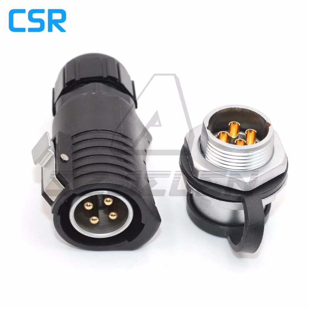 Aliexpress.com : Buy XHP20 , 4 pin waterproof connector, 20MM Power ...