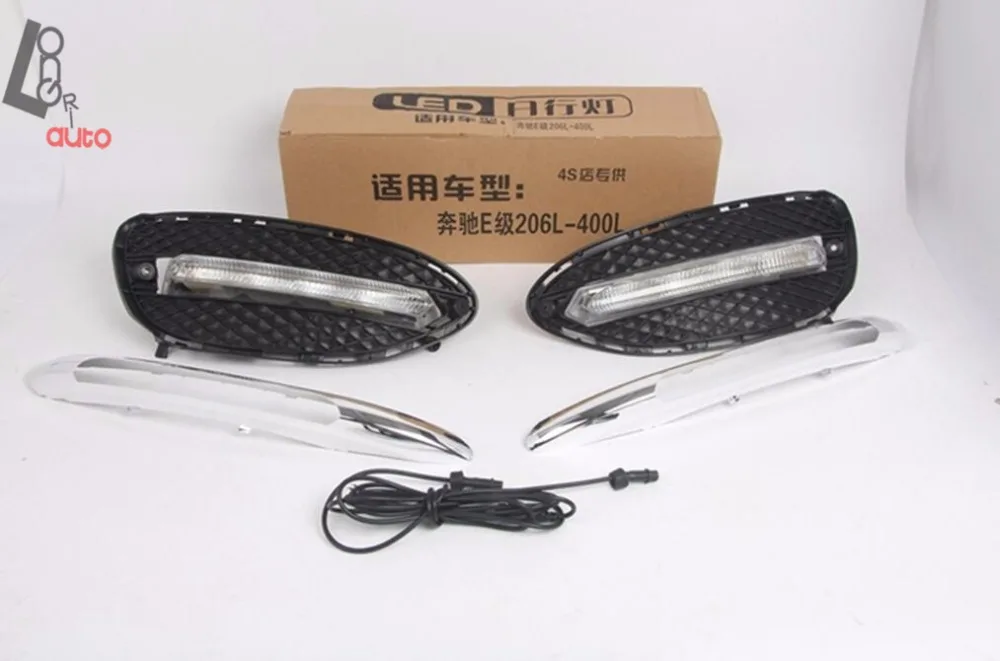 Car styling LED DRL Daytime Running Light For Mercedes Benz W212 E ...