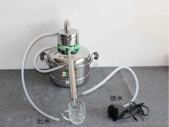 Free Shipping External Cooling Tube Condenser For Alcohol Wine ...