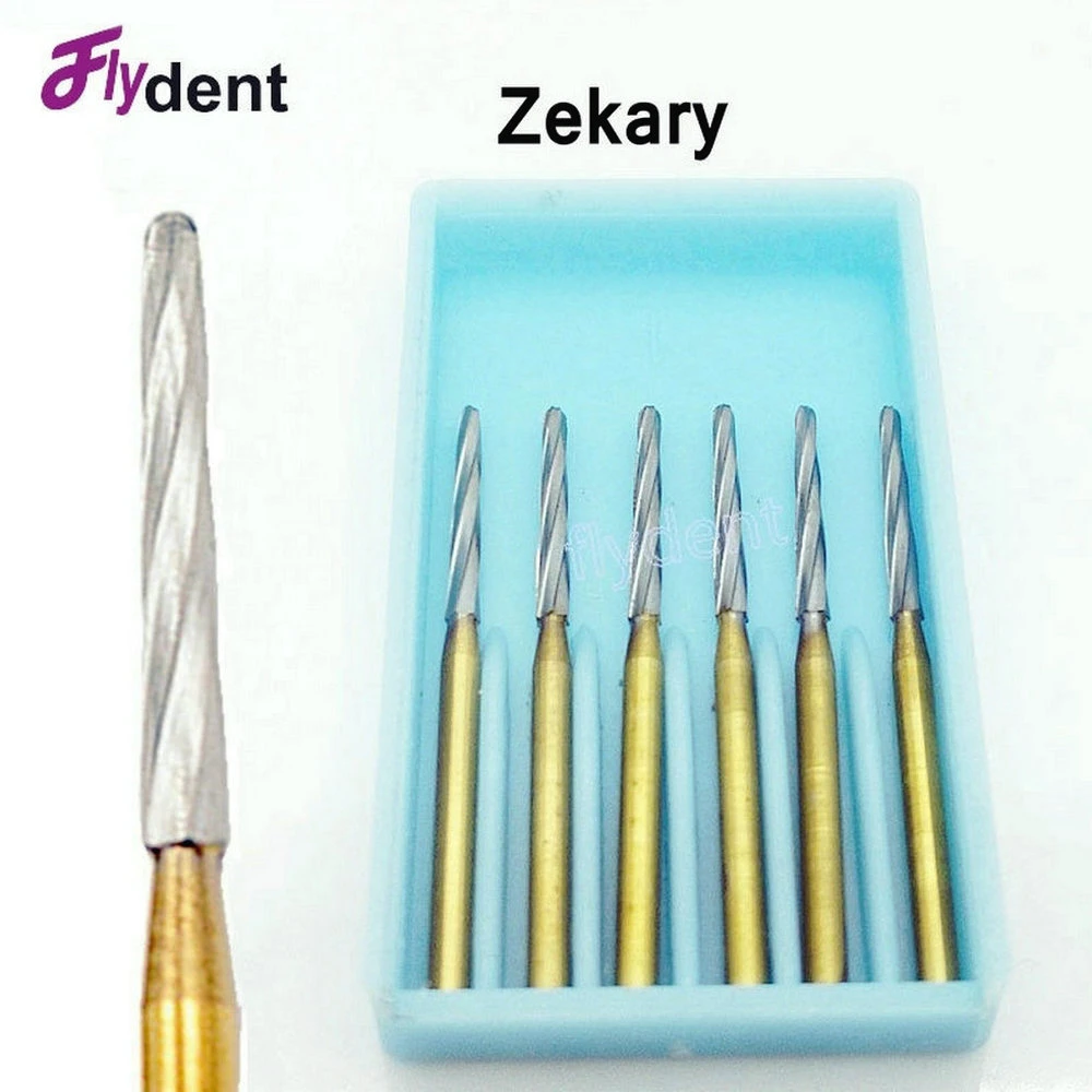 6pcs In Pack Dental Drills Zekrya Tooth Extraction Burs Dental Bur ...