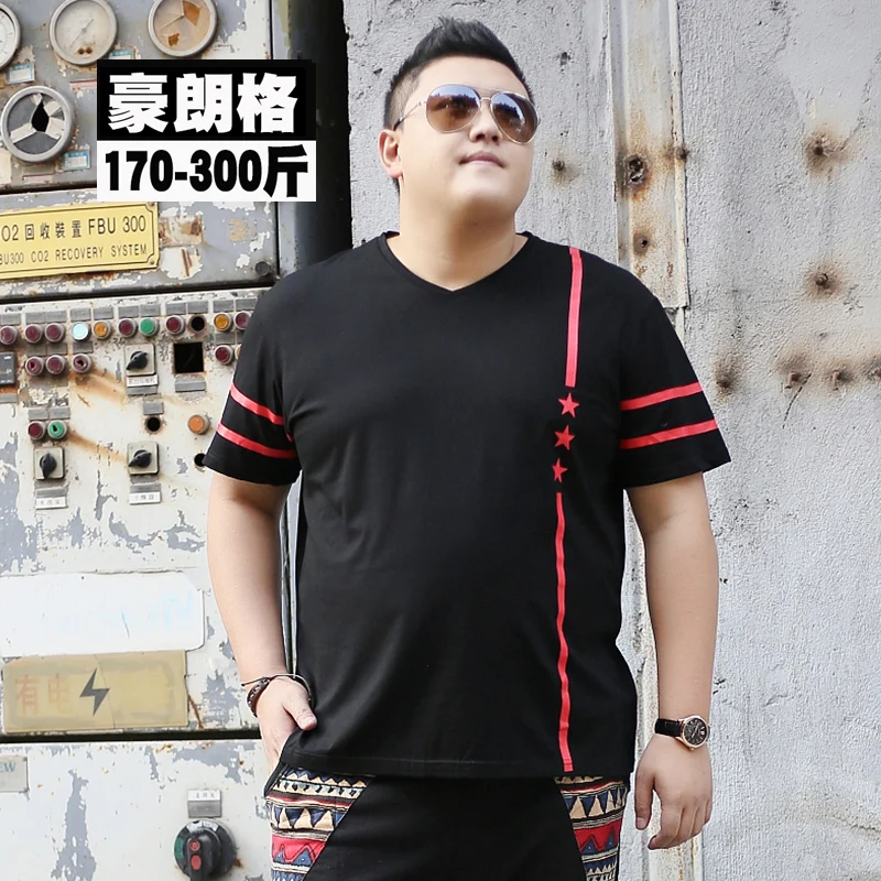 Plus size 10XL 9XL 8XL 7XL 6XL 5XL 4XL Tshirt Men Trend Print Slim Fit ...