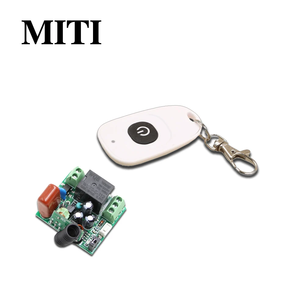 Nieuwe miti ac220v mini rf draadloze afstandsbediening schakelaar ...