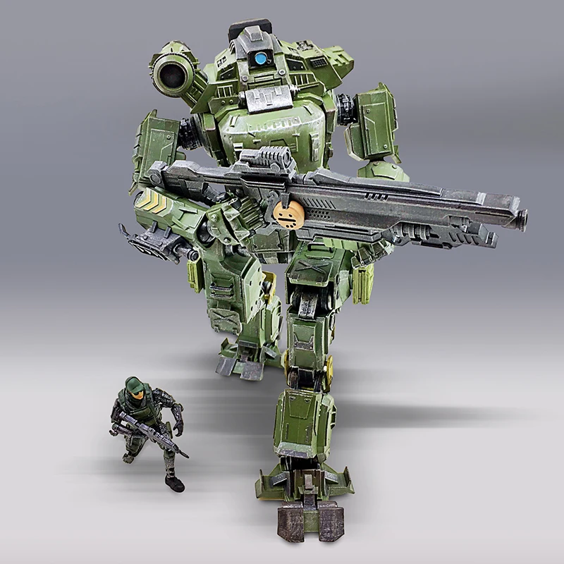 JOY TOY 1:27 Military THE ZEUS MECHA Model Block Toys Collection Action ...