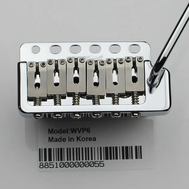 Wilkinson WVP6 Chrome silver/Gold ST Electric Guitar Tremolo System ...