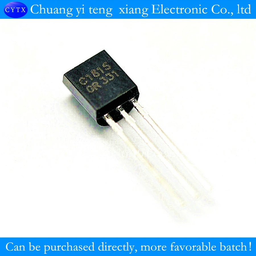 100 piezas SC1815 C1815 TO92 YUXINYUAN|transistor c1815|transistor ...