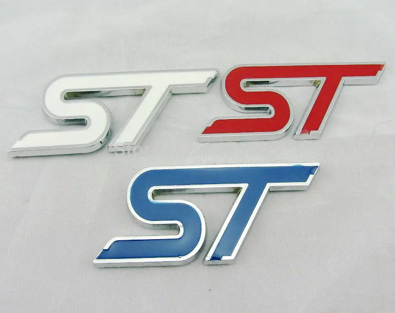 Car sticker ST personalized car stickers mark letter emblem badge logo ...