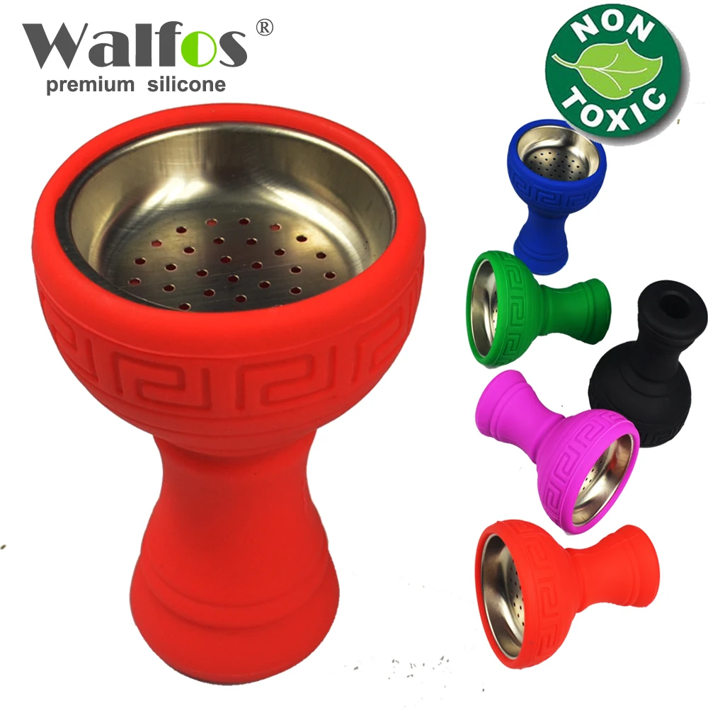 Walfos-New-Unbreakable-Flower-Silicon-Shisha-Hookah-Bowl-Silicon-Head ...