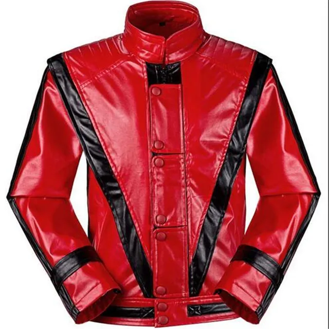 Aliexpress.com : Buy MJ Michael Jackson Jackets Thriller Jacket Children Kids Coats Costumes Red ...
