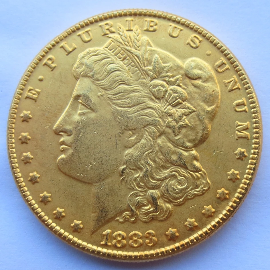 Aliexpress.com : Buy High Quality U.S. Morgan Dollars 1883 cc Gold ...