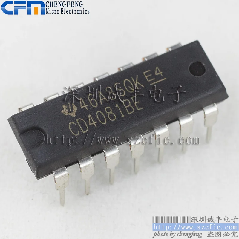 IC CD4081BE CD4081 Original authentic and new Free Shipping|ic chip|ic ...
