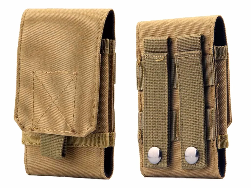 Tactical Molle Mobile Phone Utility Pouch Bag Hunting Airsoft Paintball ...