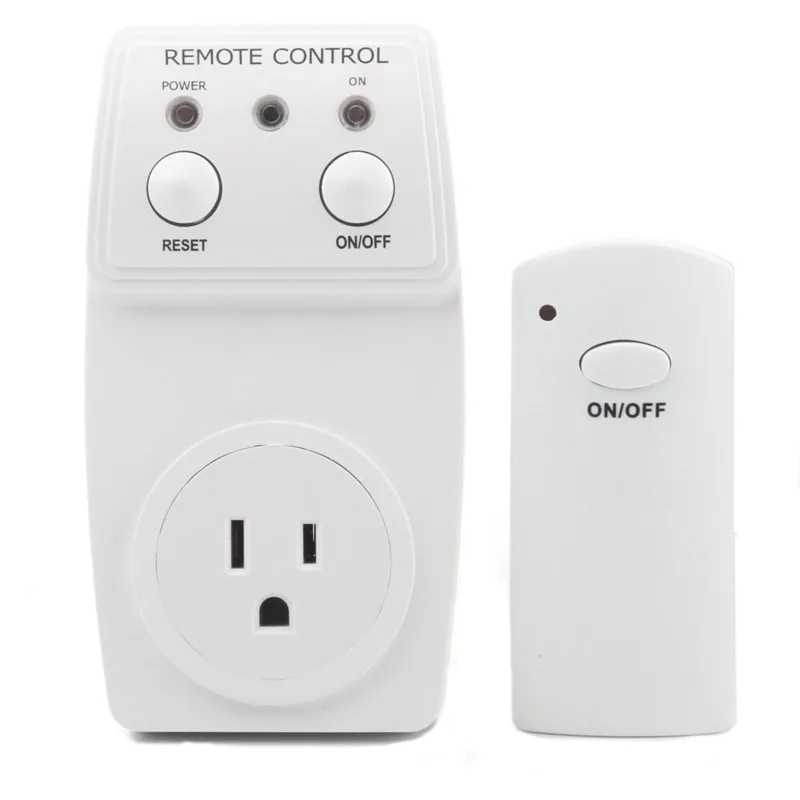 Smart Wireless Remote Control AC Electrical Power Switch Through Walls ...