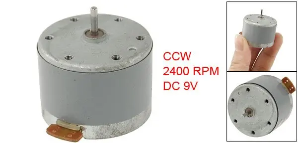 DC 9V 2400RPM CCW Mini Motor 33mm Diameter for DVD Player EG 530AD 9B ...