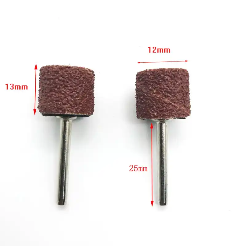 100pcs Sanding Bands Sleeves & 2 Mandrels Grinding Electric Polishing ...