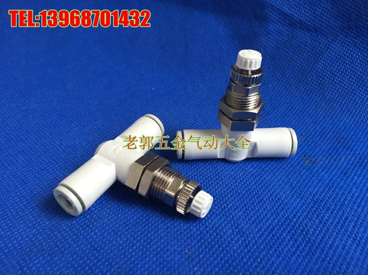 Original AS2051F 06 3 AS2051F 08 3 SMC speed control valve panel ...