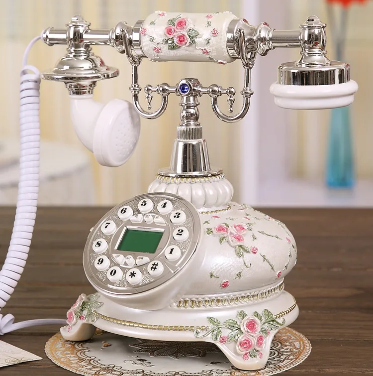 Yue Flag Antique Telephone, European Telephone, Fashion Originality ...