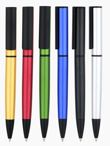 Free 1 Color Logo Heavy Metal Rotating Neutral Pen Signaturebest For ...