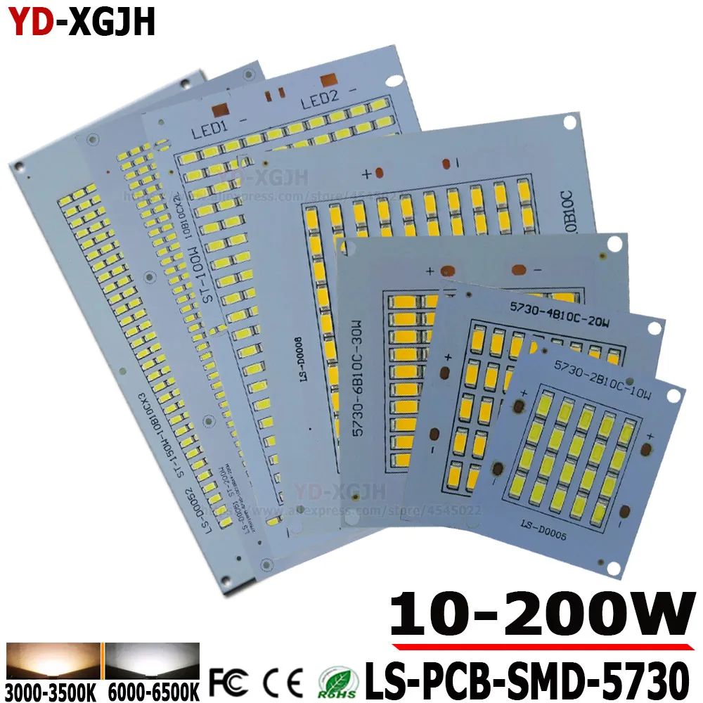 100% Full Power LED Floodling PCB 10W20W 30W 50W 100W 150W 200W SMD5730 ...