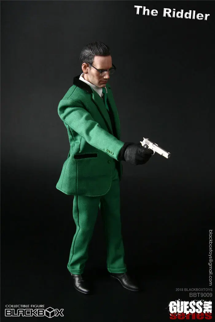 action figure clothing Set 1/6 Gotham Edward Nygma Riddler Figure USA ...