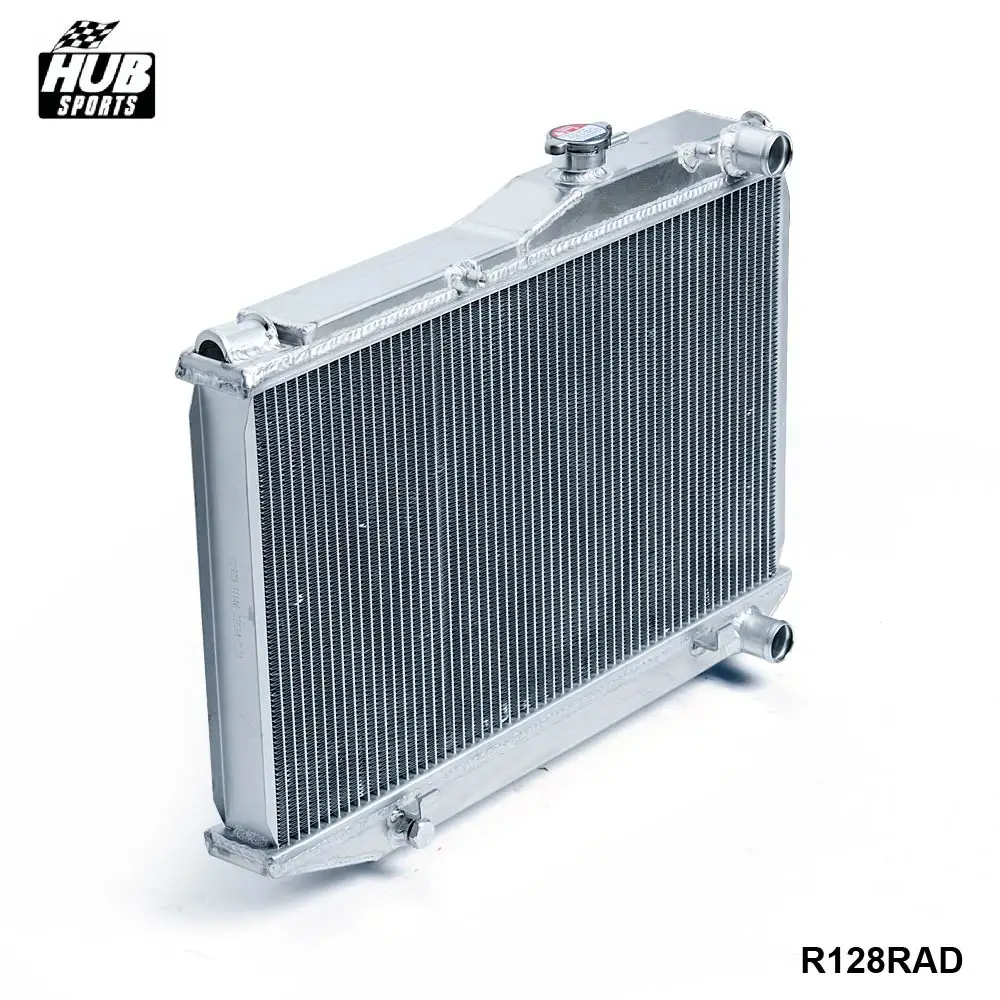 Aluminum 2 Row Dual Core Aluminum Radiator Manual For Corolla AE86 83 ...
