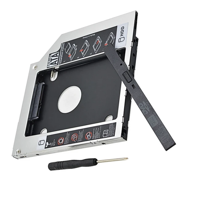 With Bezel Faceplate Front Panel SATA 2nd Second Hard Drive