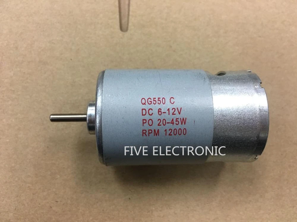 Electric Motors Automation, Motors & Drives Mabuchi Rs-550-PF DC Motor ...