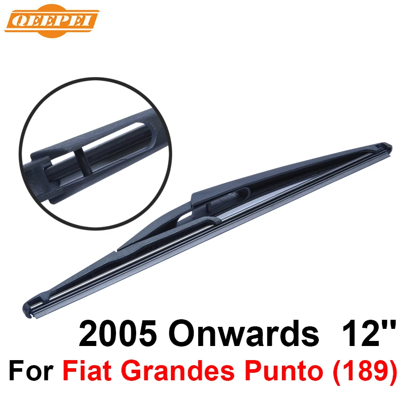 QEEPEI Rear Wiper Blade No Arm For Fiat Grandes Punto (189) 2005 ...
