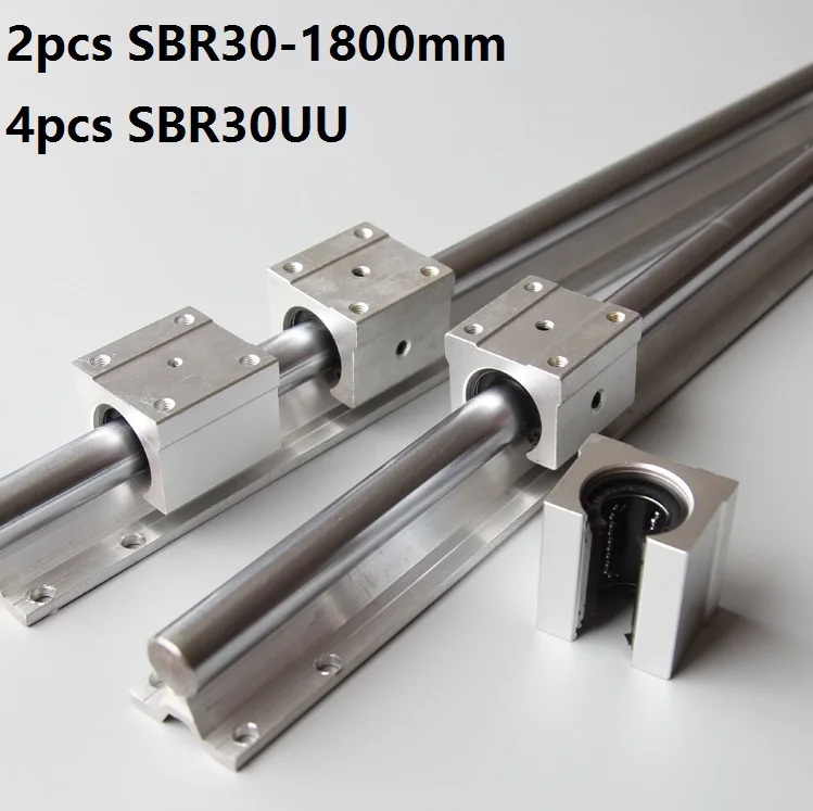 2pcs-SBR30-30mm-1800mm-Support-Linear-Guide-Rail-With-4pcs-SBR30UU ...