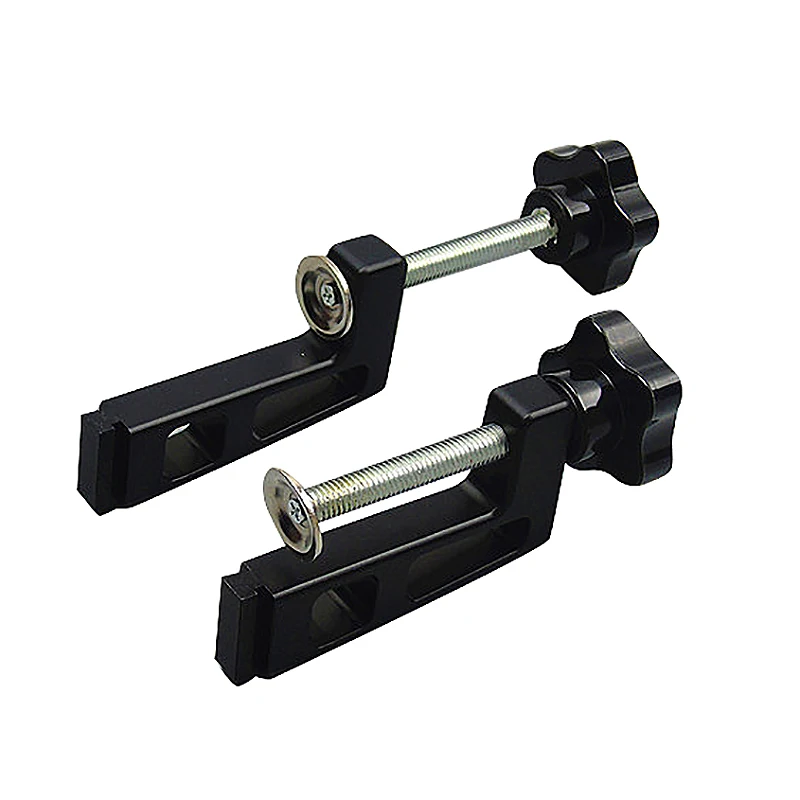 ABKM Hot 2-Piece Woodworking Fixtures 45-Type Chute Special Clips Black ...