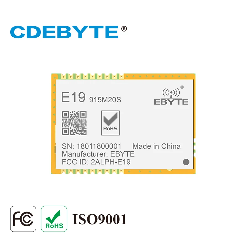 E19 915M20S lora de longa distância sx1276 915mhz 100 mw selo buraco ...