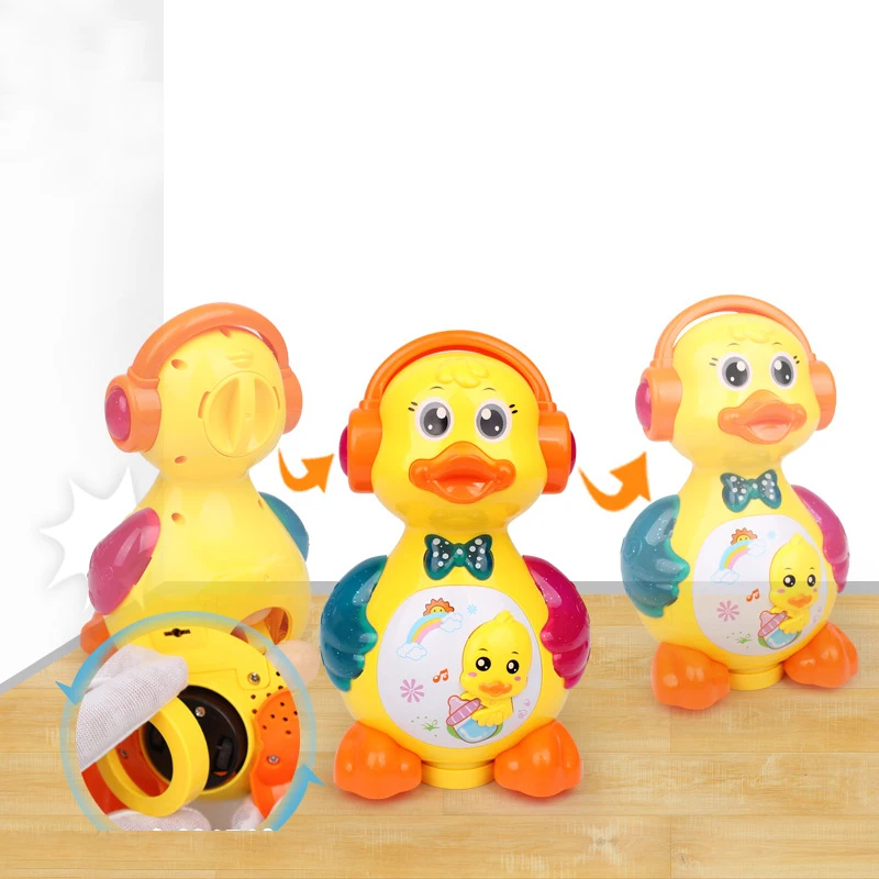 Música que põe pato bateria operado brinquedo figura de ação brinquedo ...