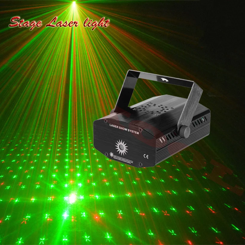 2017 Mini LED Laser Pointer Disco Stage Light Party Lighting Projector ...