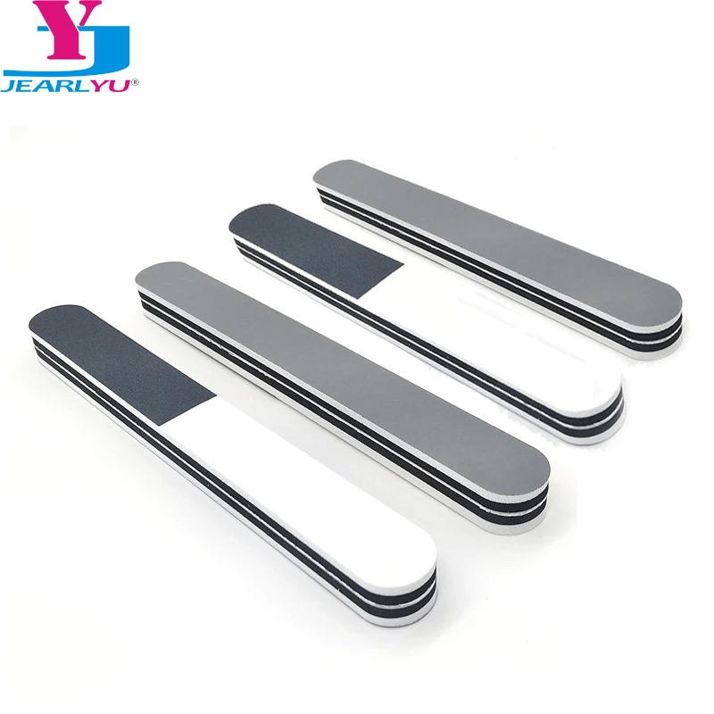 4-Pcs-Nail-File-Buffer-3-Way-Manicure-Pedicure-Tools-Professional-Nails ...