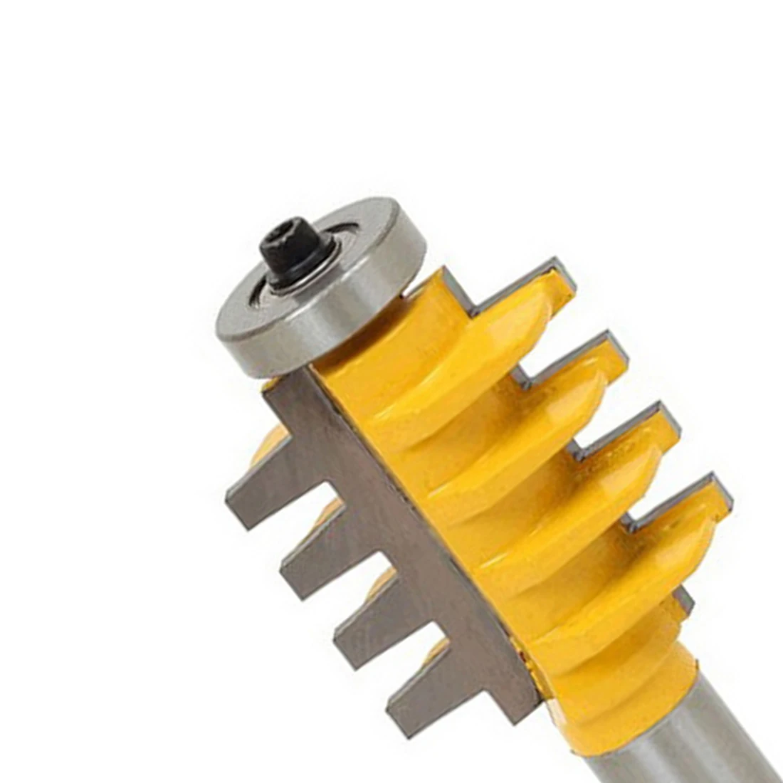 1/2" 1/4" Shank Rail Reversible Finger Joint Glue Router Bit Cone Tenon ...