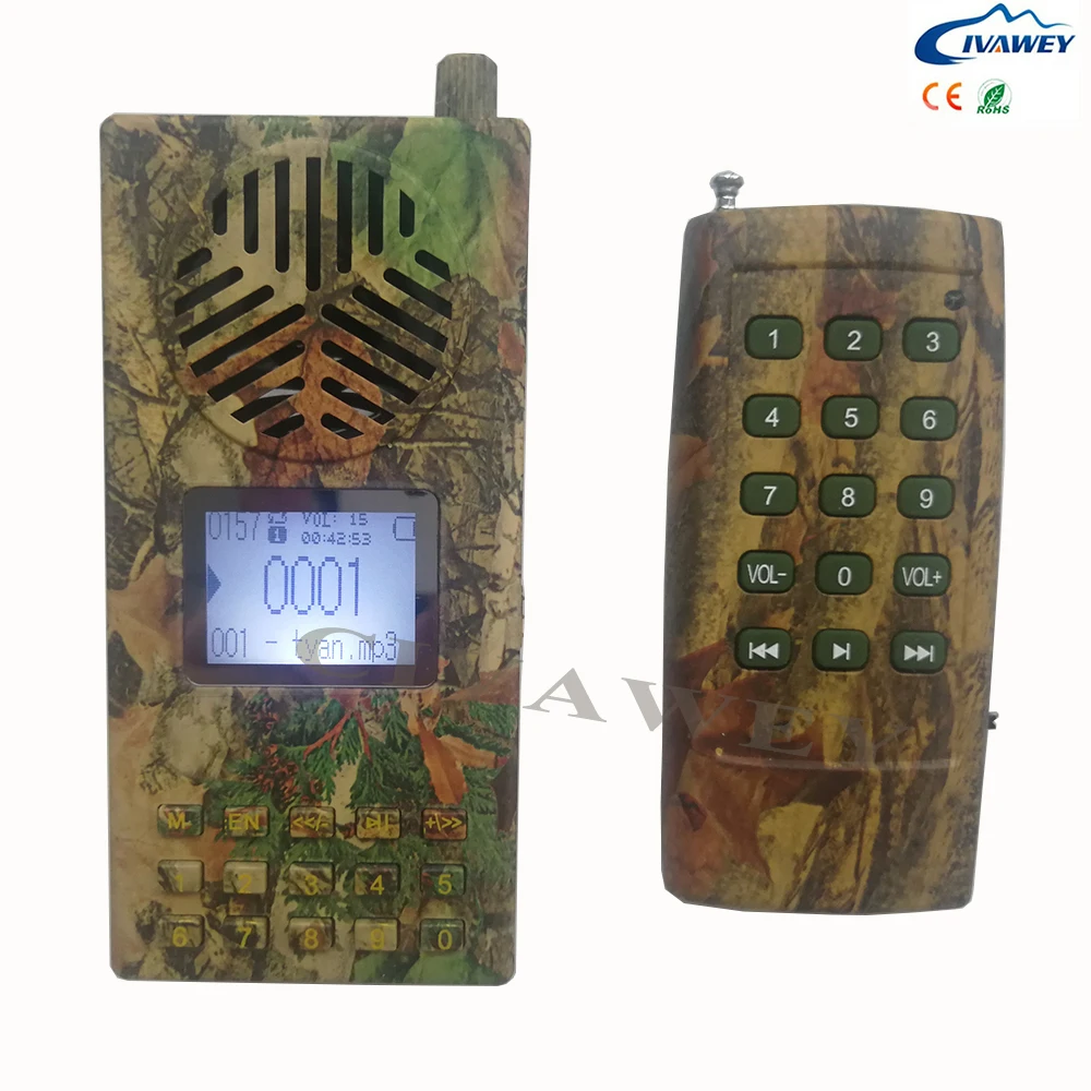 with 80m 120m remote controller amplifier Hunting bird sounds mp3 ...