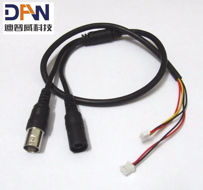 5pcs Power Video Cable Bnc And Dc Connector For Cctv Cameras Pcb Board ...