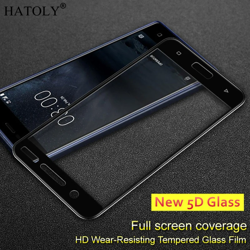 Buy 5d Tempered Glass For Nokia 5 Glass Ta 1005 9h