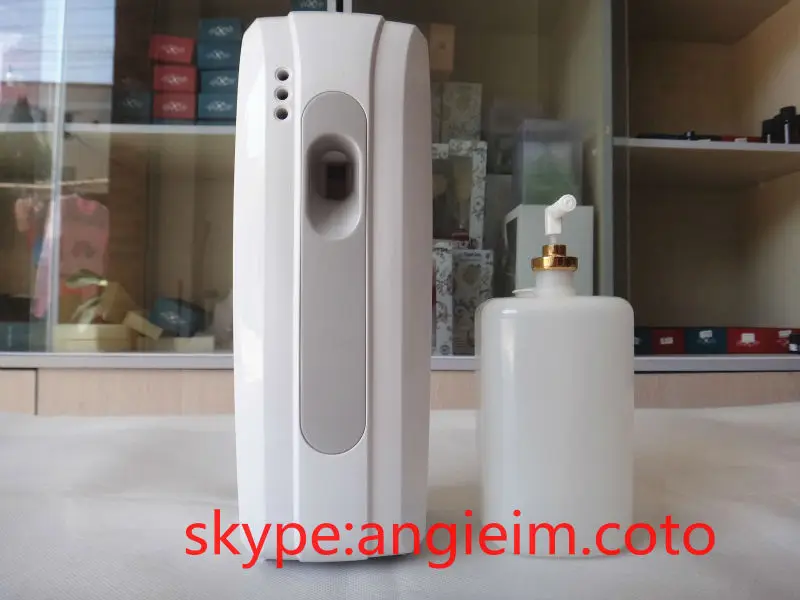 refillable aroma diffuser auto scent machine, LED aromtherapy dispenser ...