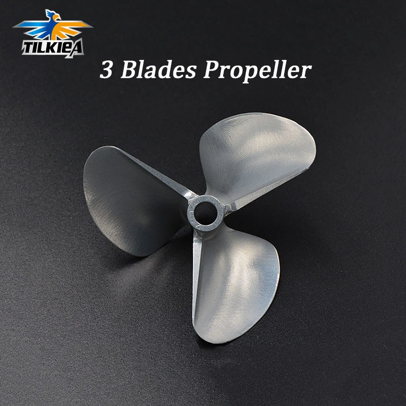 High Precision 3 Blades Propeller CNC Aluminum Propeller Dia 72mm P1.4 ...