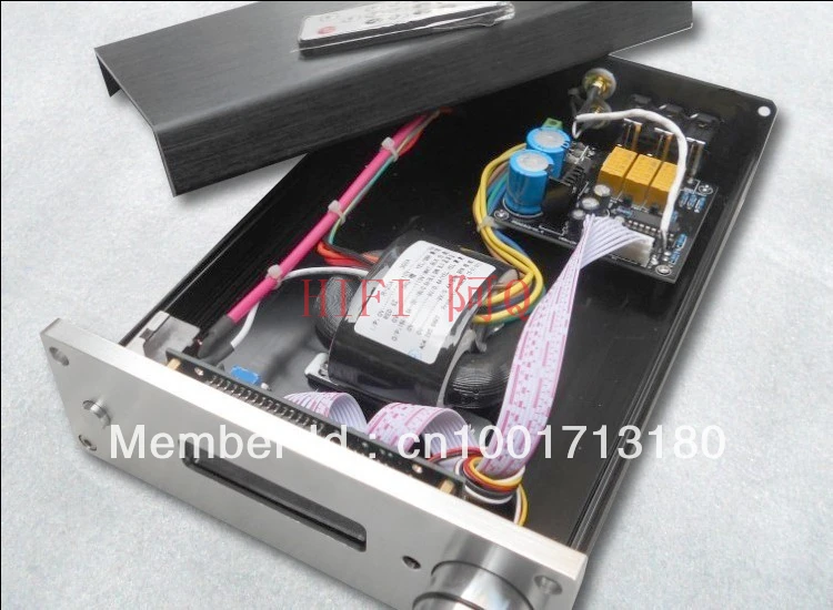 Finished PGA2311 Remote Preamp LCD Display With Three Road Input Switch ...