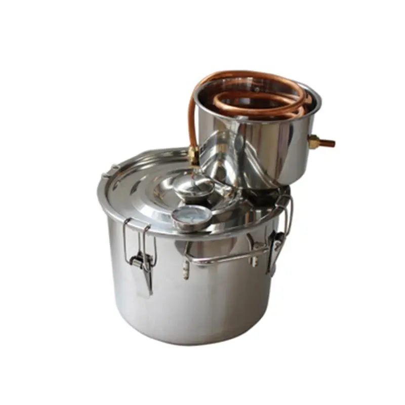 8L DIY Homebrew beer brewing Alcohol distiller Moonshine Still Spirits ...
