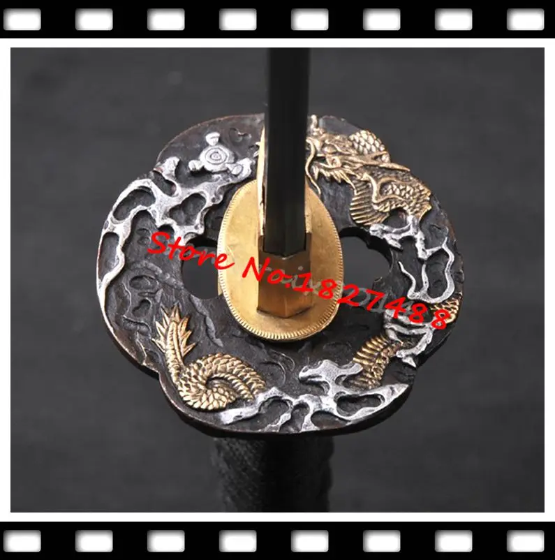 Sword Accessory Copper Tsuba Hand Guard For Samurai Sword Japanese ...