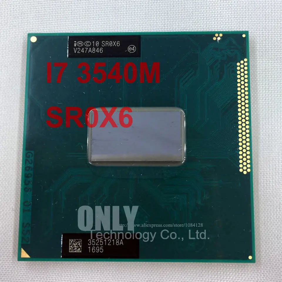 Original intel Core i7 3540M 3.0GHz 4M Dual Core SR0X6 3540 Notebook ...