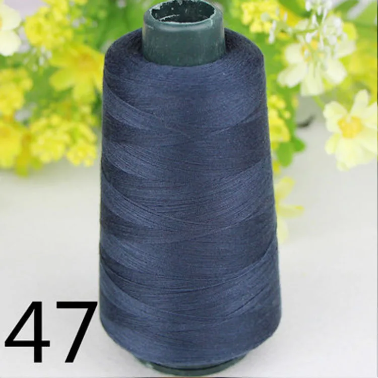 55colors sewing supplies polyester high speed dark blue sewing thread ...