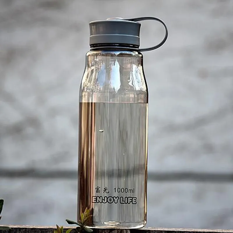 PC bottle 1L Large capacity BPA free sport plastic water bottle with ...