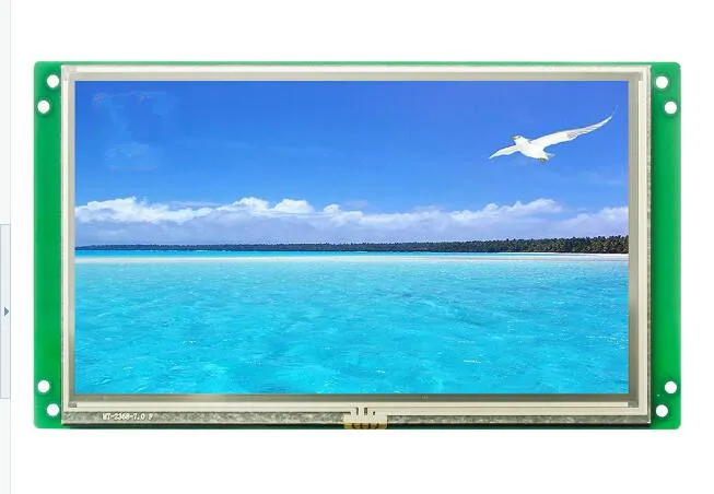 E070C05 7 inch serial screen LCD screen touch screen display ...