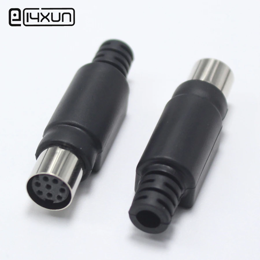 1pcs PLC 8P Female Plug jack Connector Copper MD8 S Terminal 8 Pin ...